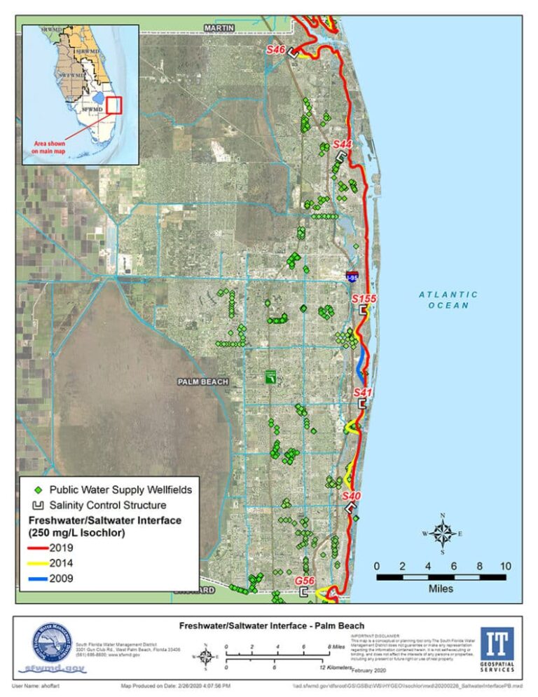 Climate Indicators - Salt Water Intrustion - Southeast Florida Regional ...