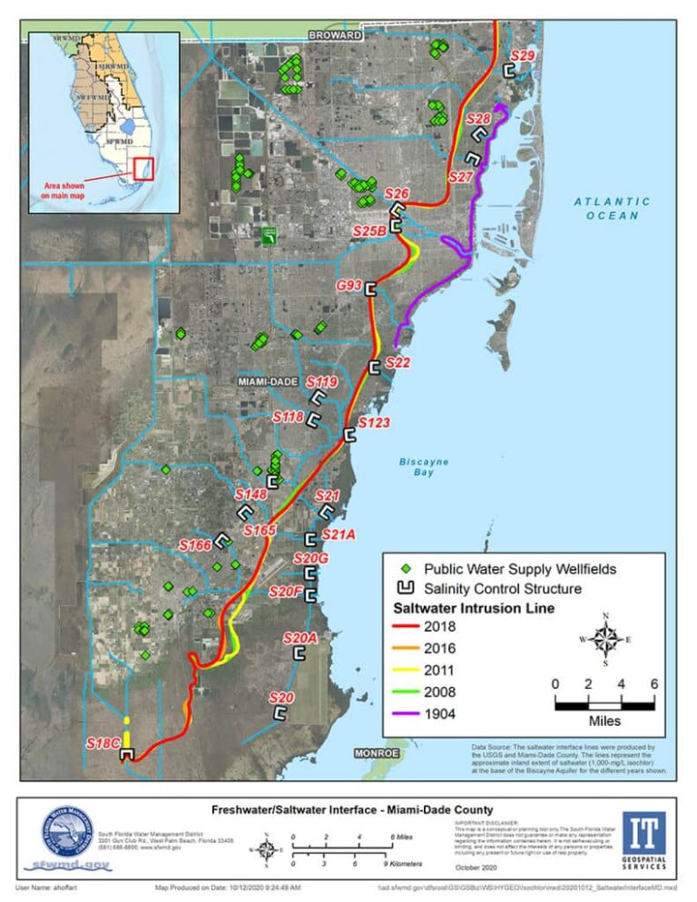 Climate Indicators - Salt Water Intrustion - Southeast Florida Regional ...