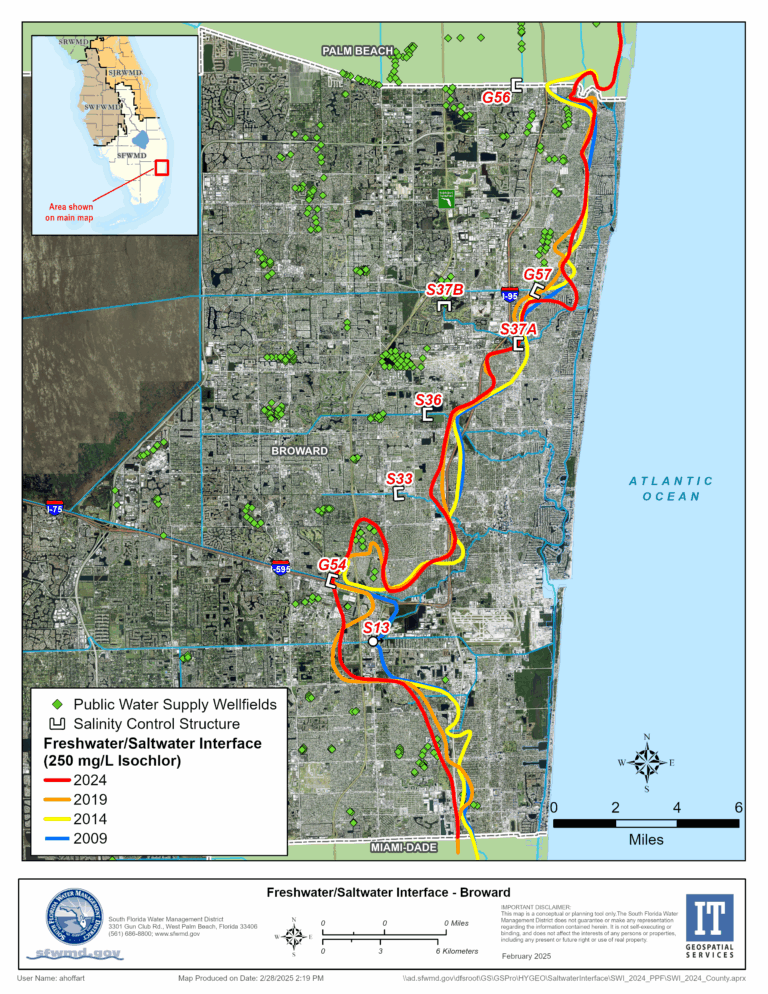 Climate Indicators - Salt Water Intrustion - Southeast Florida Regional ...