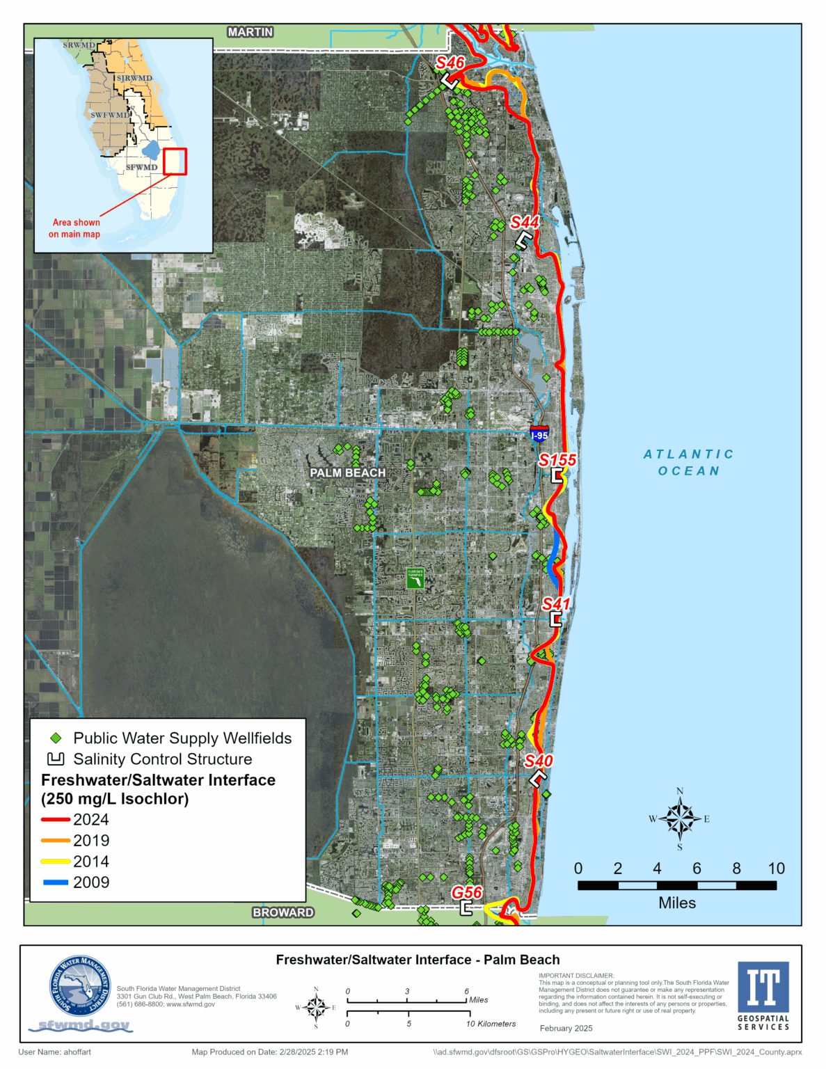 Climate Indicators - Salt Water Intrustion - Southeast Florida Regional ...